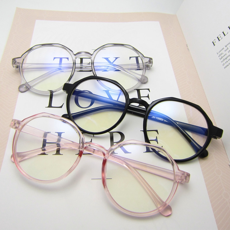 Gafas Vintage Unisex Redondas Salvajes Marco Retro Transparentes ...