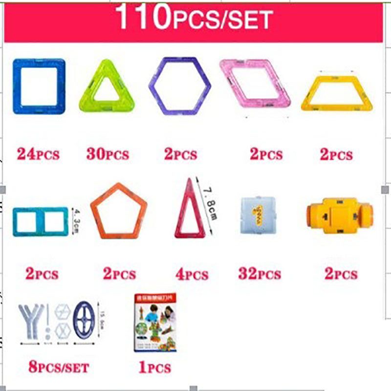 Juego De Bloques De Construcción De Imán 3D , Diseño De Lego DIY ...