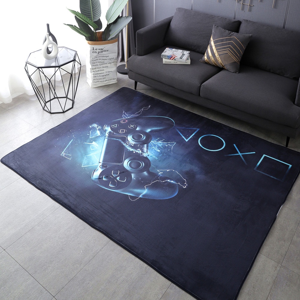 Alfombra De Anime Controlador Gamer Niños Juego Área Alfombras Infantil ...