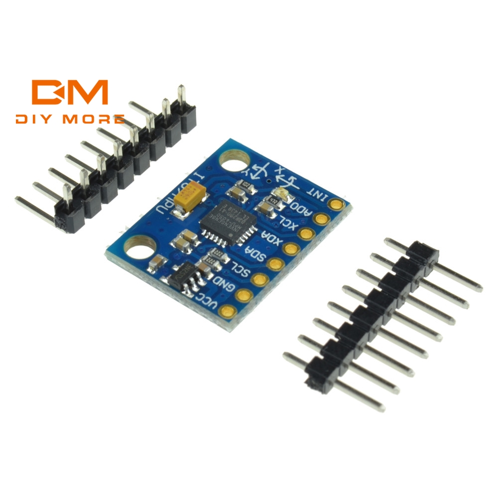 módulo diymore 6dof mpu-6050 de giroscopio y acelerómetro de 3 ejes ...