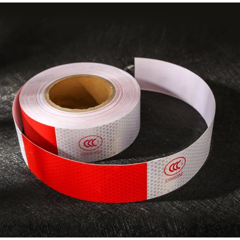 SGLink Stiker Reflektif Lori Tubuh Jalur Reflektif Stiker Kereta ...