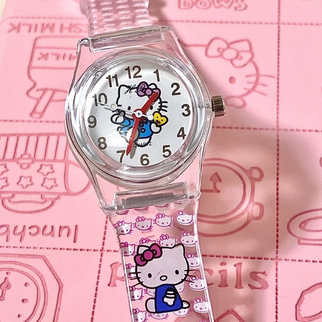 Sanrio Hello Kitty Reloj Electrónico Lindo De Dibujos Animados Niña ...