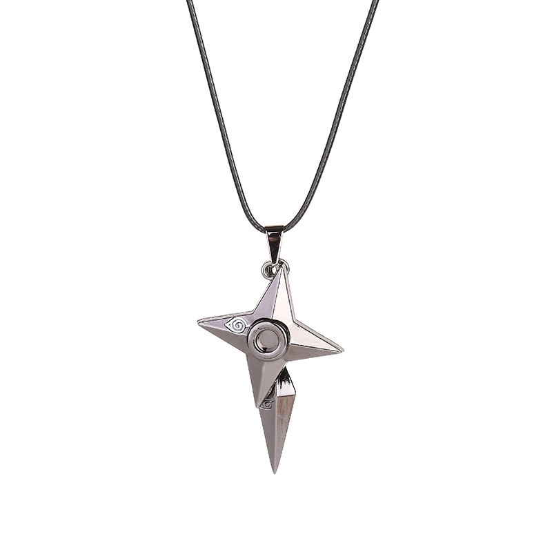 Collar De Anime Naruto Akatsuki Itachi Kakashi Metal Colgante Halloween ...