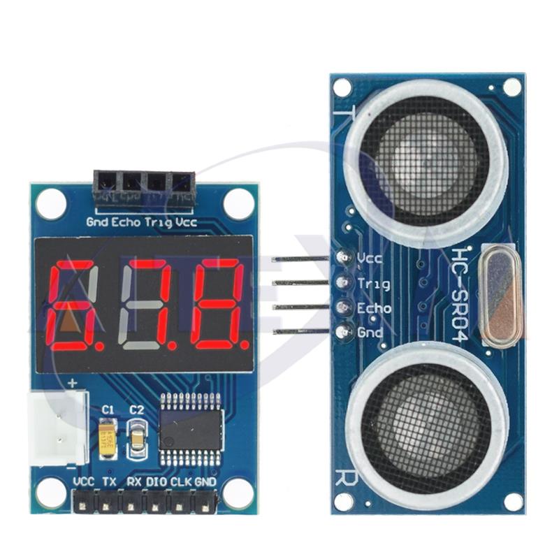 Sensor Ultrasónico SR04 HC-SR04 Módulo De Medición De Distancia Placa ...