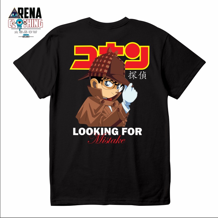 Camiseta Detective CONAN buscando error Anime - Arena Cloth | Shopee ...