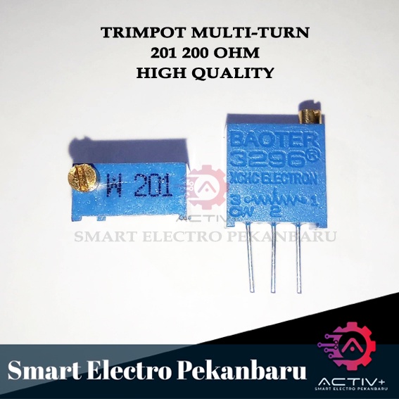 Potenciómetro De Potencia Multivuelta 201 200 OHM Resistencia Variable ...