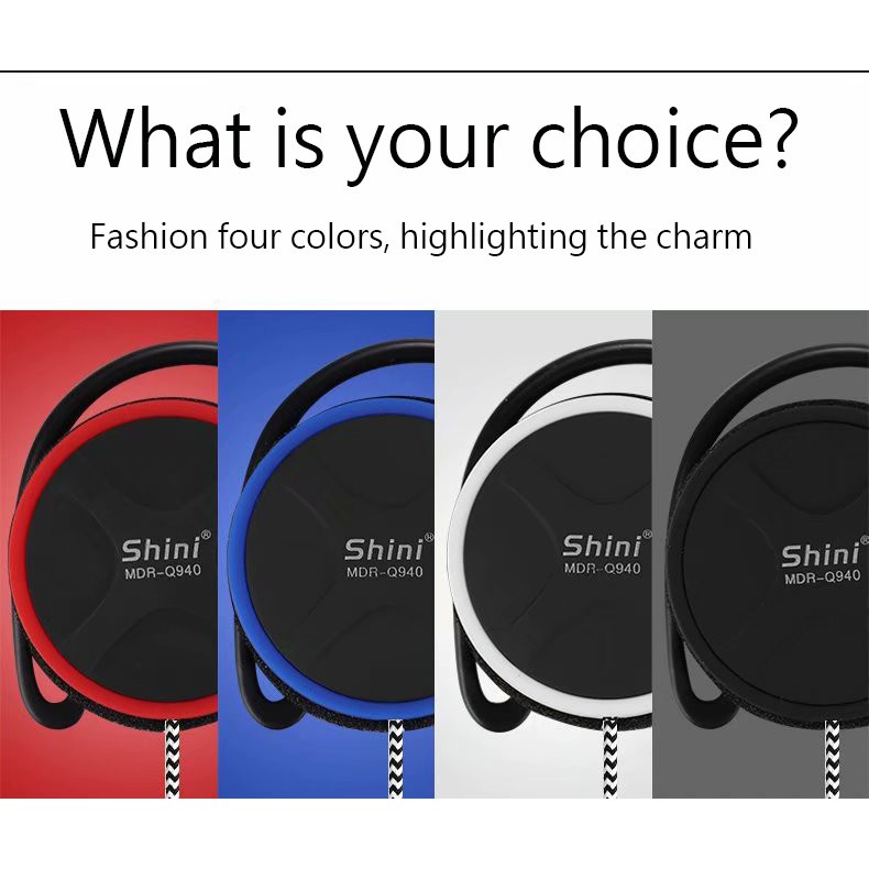 Fast Ship 】 Auriculares Universales De Gancho De Oreja De 3,5 Mm De ...