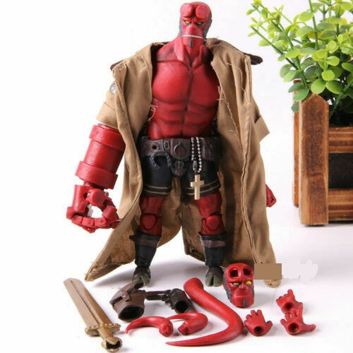 6 " Hellboy Devil 100Toys 1/12 Escala Con Tela Real PVC Figura Juguete ...