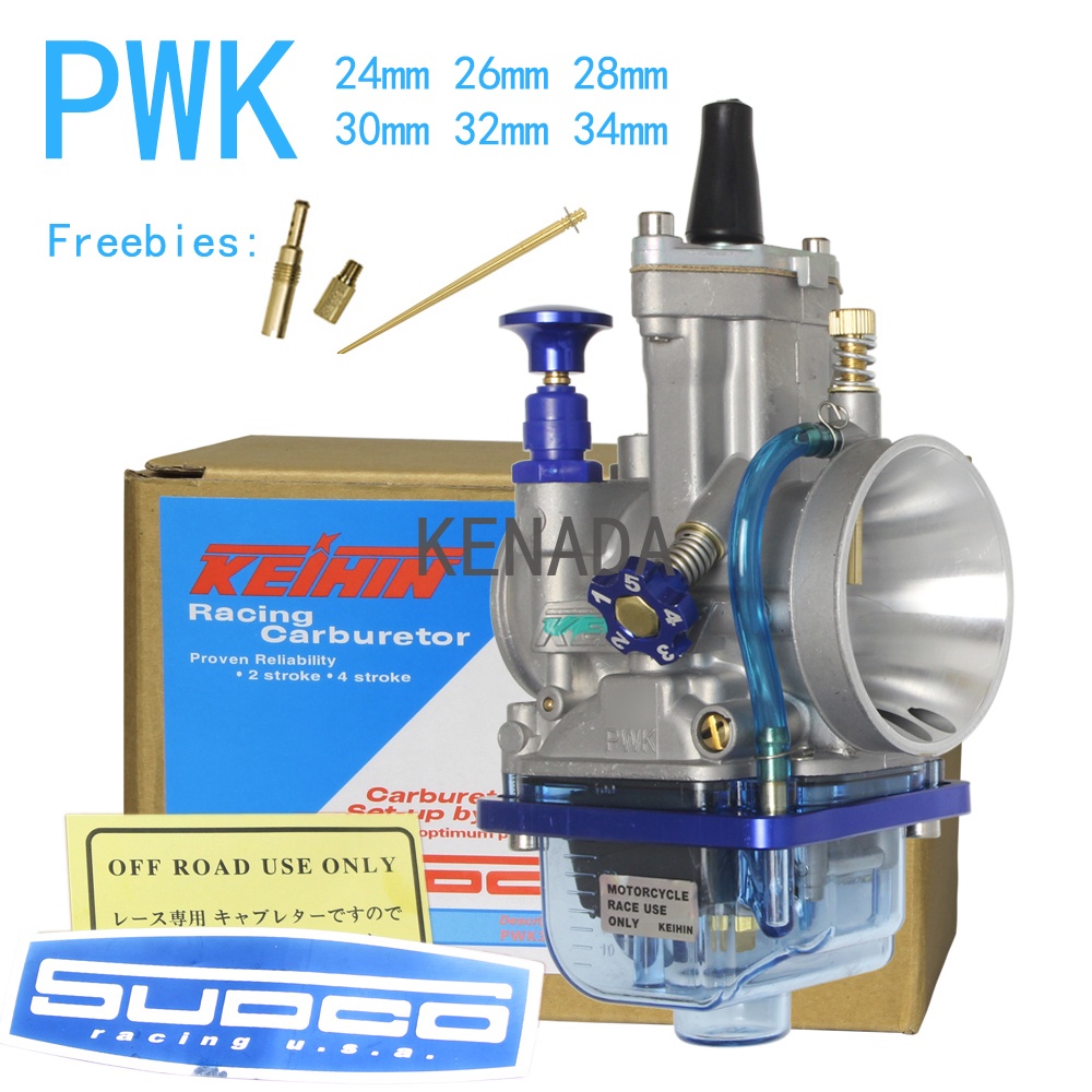 Carburador Cortina Plana Keihin Koso OKO Power Jet PWK De 24 26 28 30 32 34 Mm Con Recipiente ...