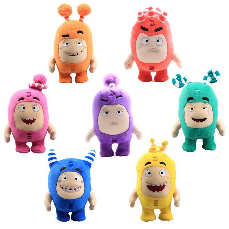 23cm Oddbods Snuggly Peluche Suave Juguete Newt Burbujas Pogo Zee Jeff ...