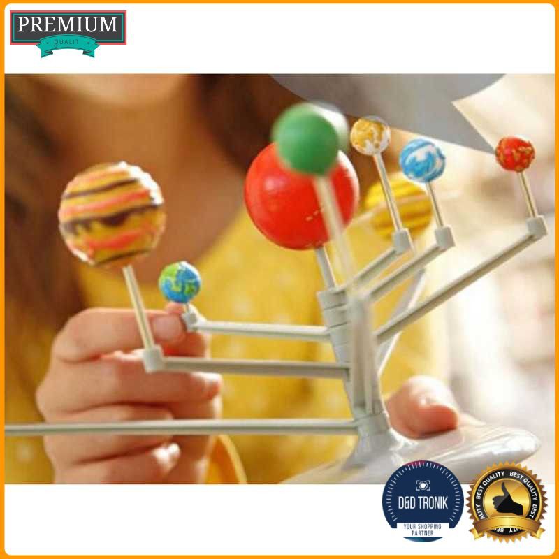 Miniatura Planet Display DIY/sistema Solar miniatura/sistema Solar modelo 9 planetas | Shopee ...