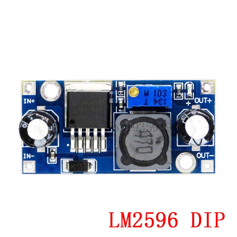 LM2596 LM2596HVS Módulo De Fuente De Alimentación DC-buck 3A Ajustable Regulador ultra LM2596S ...