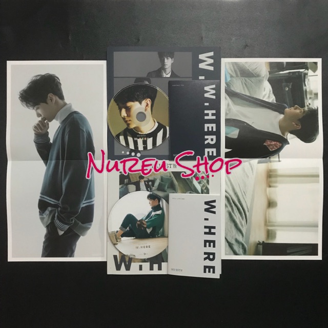 Nu 'Est / Nuest W - W.Here (Cd / Póster: Jr / Jonghyun Aron) | Shopee Colombia