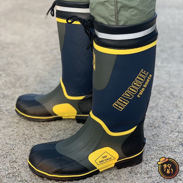 Botas De Lluvia Para Hombre Con Punta De Acero , Antigolpes , Seguridad ...