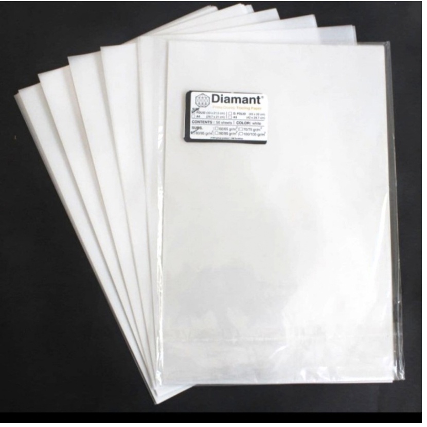 Papel kalkir (ARSIR TRANSPARANT) DIAMANT A3, A4 y FOLIO contenido 50 ...
