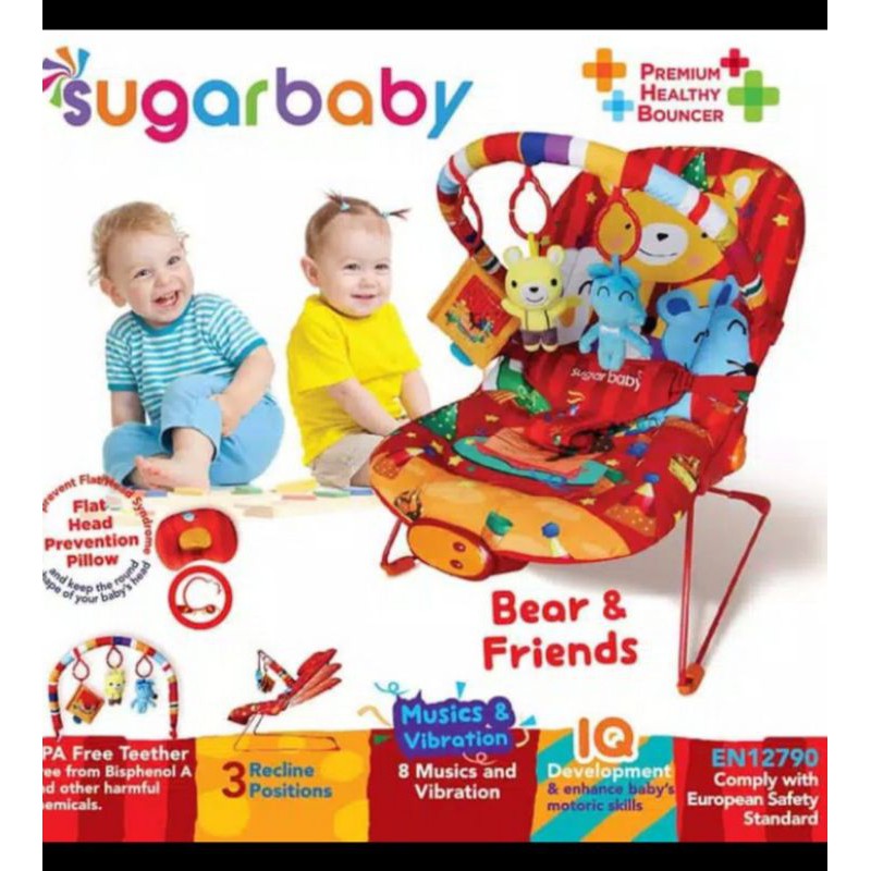 Sugar Baby Premium Hamaca Saludable Para Bebés De Azúcar Para 3 ...