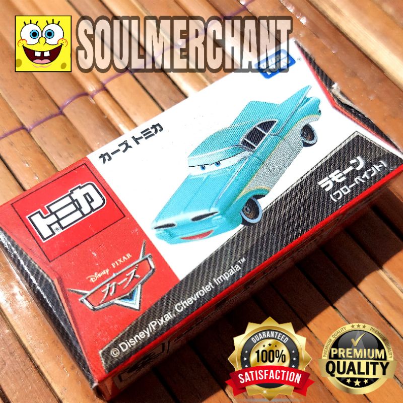 Tomica DISNEY CARS RAMONE FLO PIXAR Rayo McQUEEN Flujo MATER ORIGINAL ...