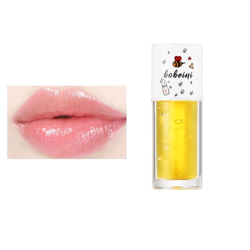 Melocotón Leche Miel Bálsamo Labial Aceite Alivia La Sequedad ...