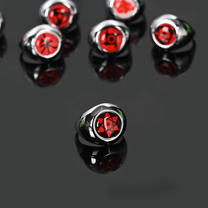Akatsuki Anillos Anillo Anime Naruto Obito / Madara / Sasuke / Kakashi ...