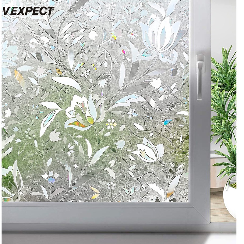 3D Vinilo para Ventanas Translucido Privacidad Vinilo Cristal Pegatina ...