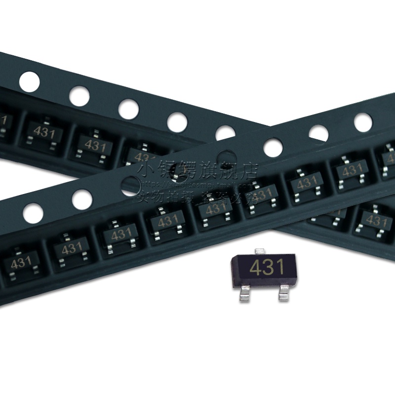 10PCS TL431 SOT TL431A-23 431 SMD Nuevo Regulador De Voltaje IC ...