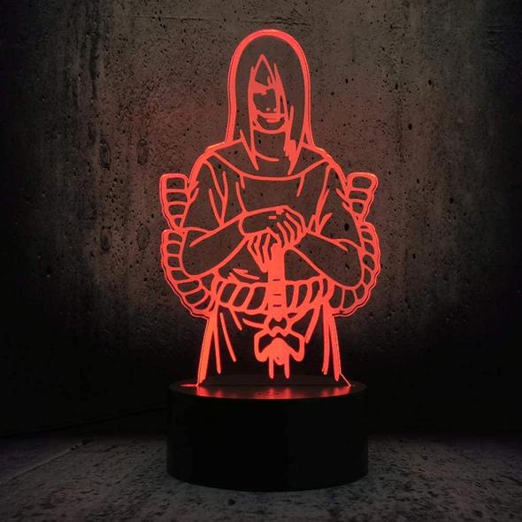 Anime Luces led Uzumaki Naruto 3D Luz de noche para niños Itachi16 Luz ...