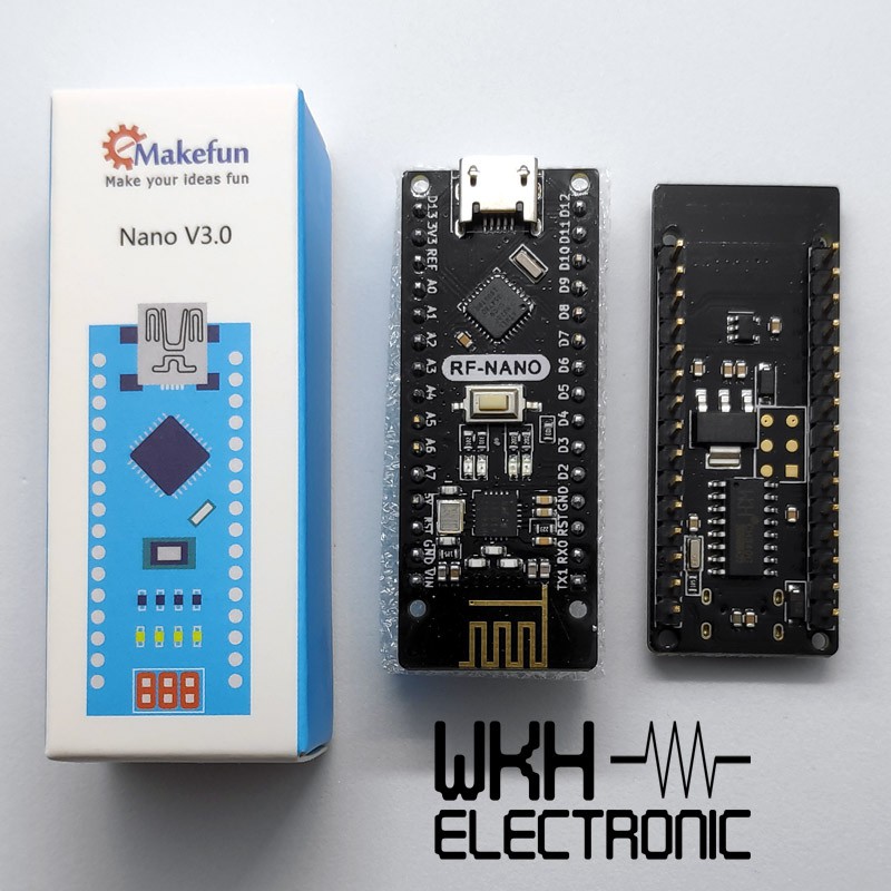 RF Nano NRF24L01 Arduino V3 Integrado Inalámbrico NRF24L01 | Shopee ...