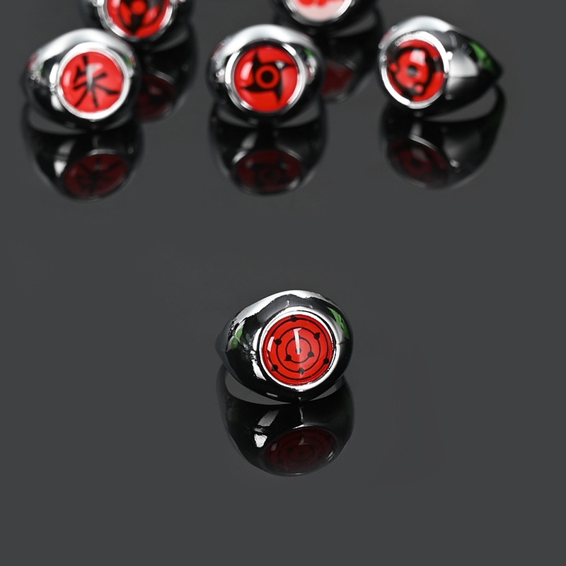 Akatsuki Anillos Anillo Anime Naruto Obito / Madara / Sasuke / Kakashi ...
