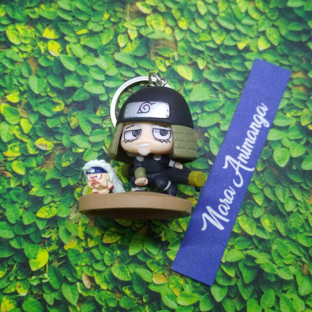 Nara Animanga Action Mini figura llavero moto coche Anime Naruto ...