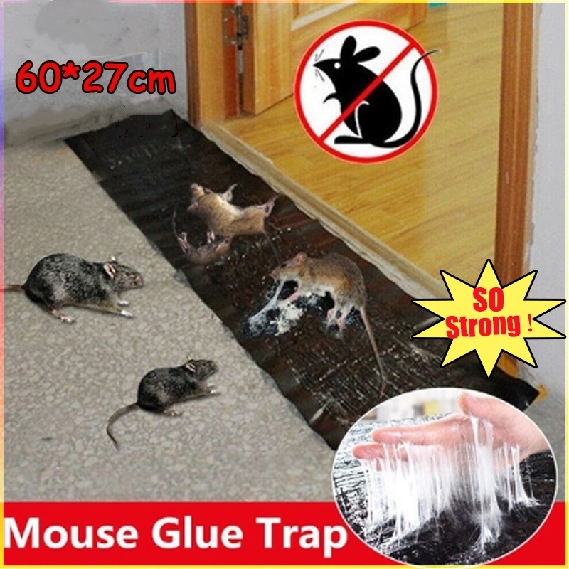1Pc Tamaño Súper Grande De Cuero De La PU Del Ratón Roedor Trampas ...