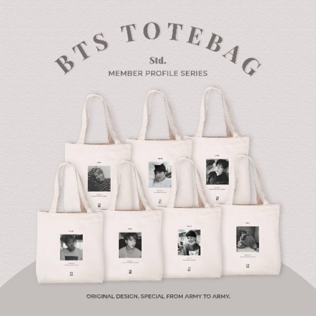 Bts Custom ToteBag KPOP estética BF Material RM Jin Suga JHope Jimin V ... Bts Custom ToteBag KPOP estética BF Material RM Jin Suga JHope Jimin V ...