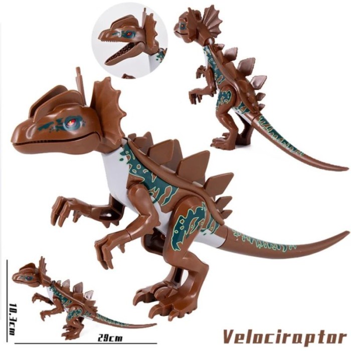 Lego Dino Baryonyx Dilophosaurus Trex Minifigure dinosaurio Indominus ...