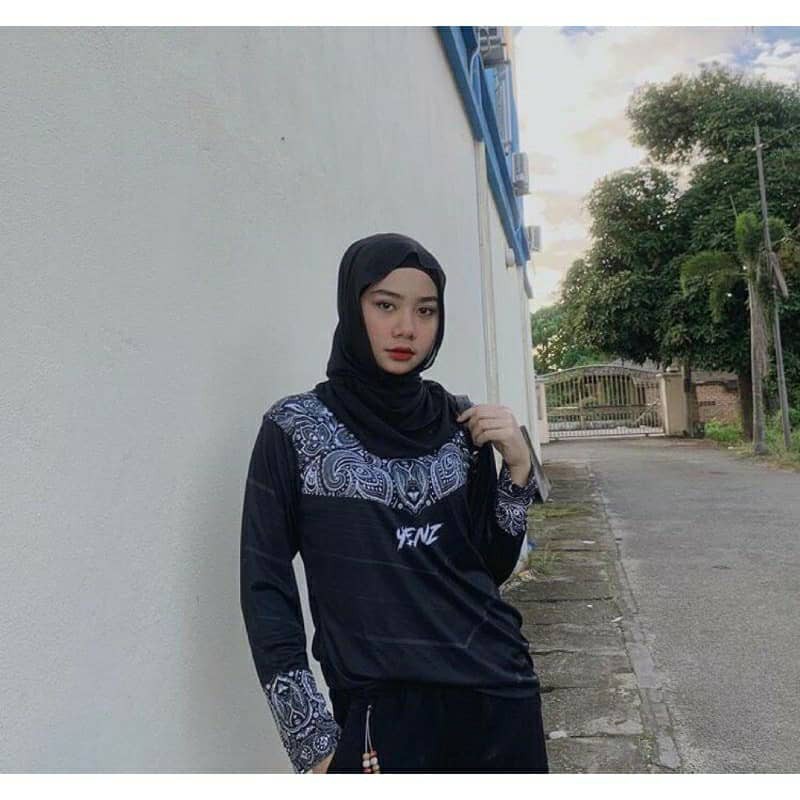 2022 Camiseta BAJU Pareja YENZ Exclusiva Manga Corta Y Larga (Conjunto ...