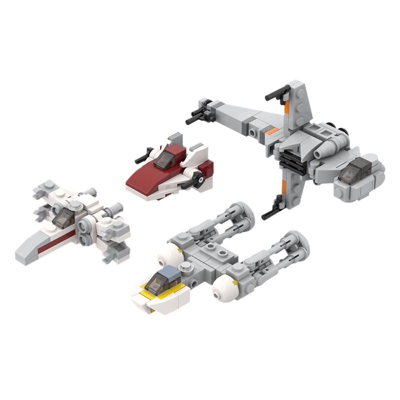 [Star Wars] MOC Micro Rebel Starfighters-Original Trilogyby ron ...
