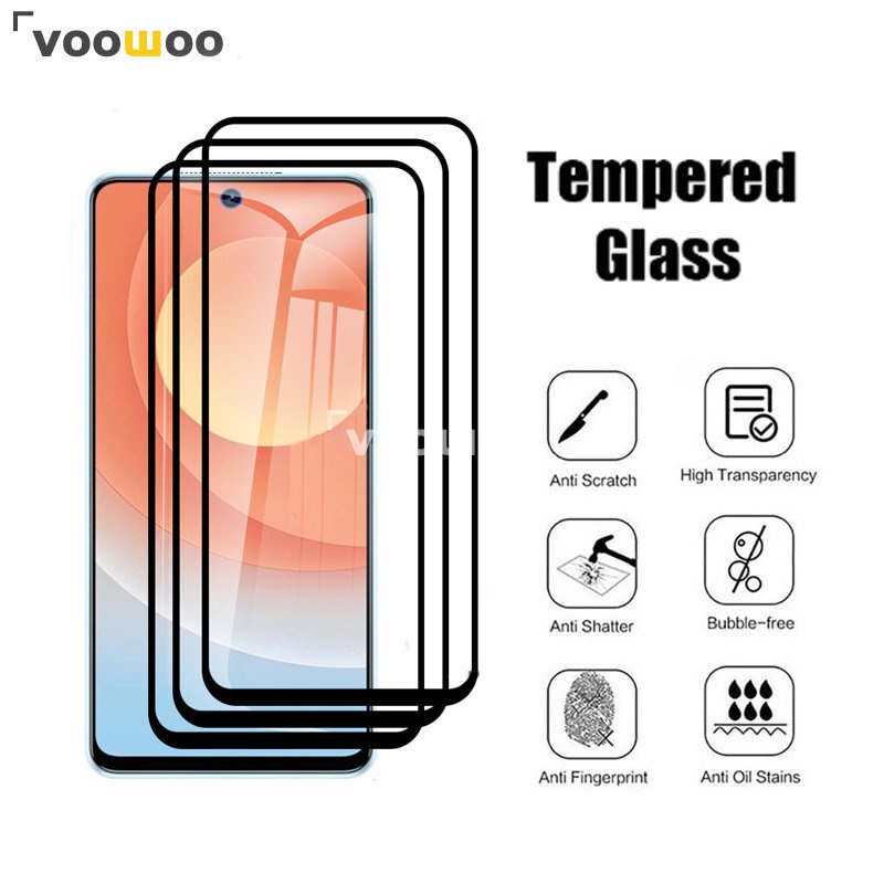 TECNO Camon 19 Pro Cubierta Completa De Vidrio Templado Para 18 Premier 18P 17 POP 5 LTE Pova 5G ...