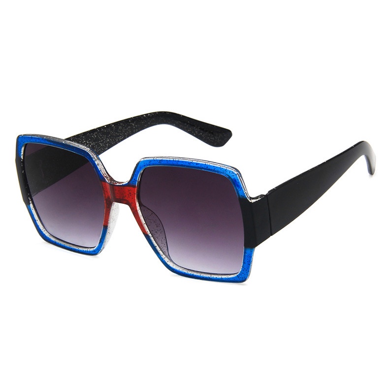 moda cuadrada gafas de sol de las mujeres retro marca diseñador gafas ...