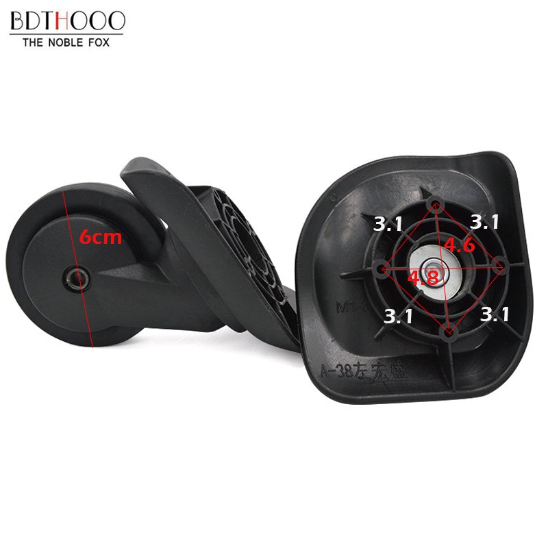 BDTHOOO Ruedas De Equipaje Para Maletas DIY Reparación De La Mano ...