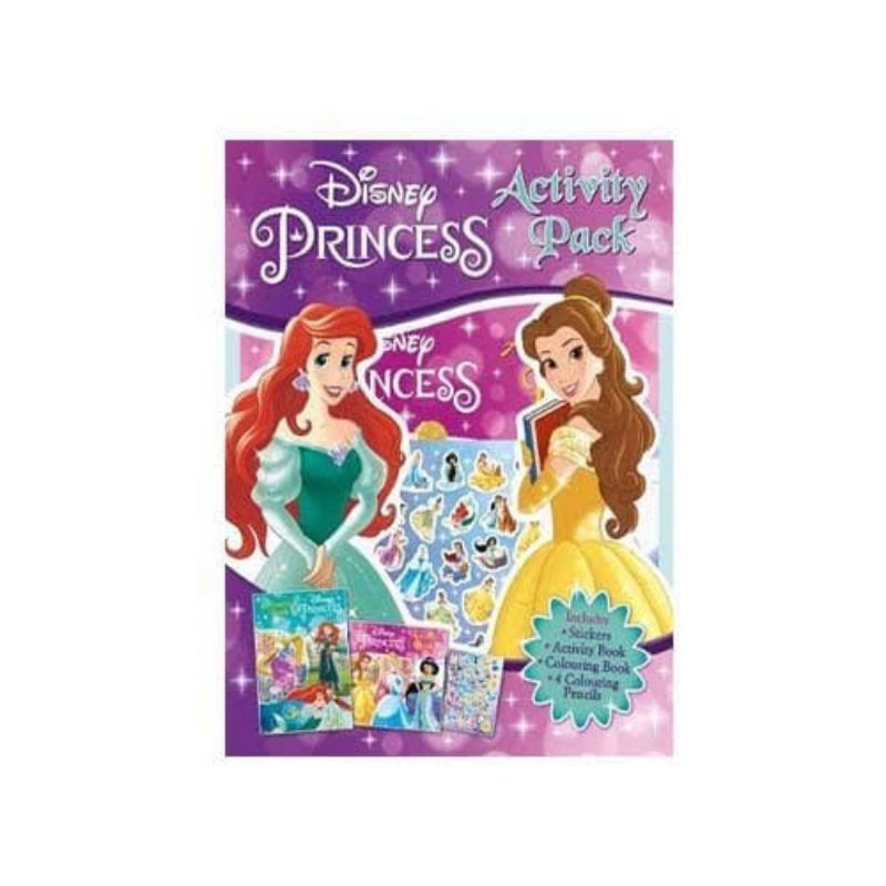 Disney Princess activity Pack Libro De Actividades Para Niños Pegatina ...