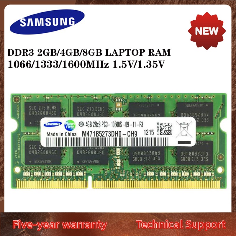 Memoria RAM Para Portátil Samsung 2GB/4GB/8GB DDR3 1066/1333/1600Mhz ...