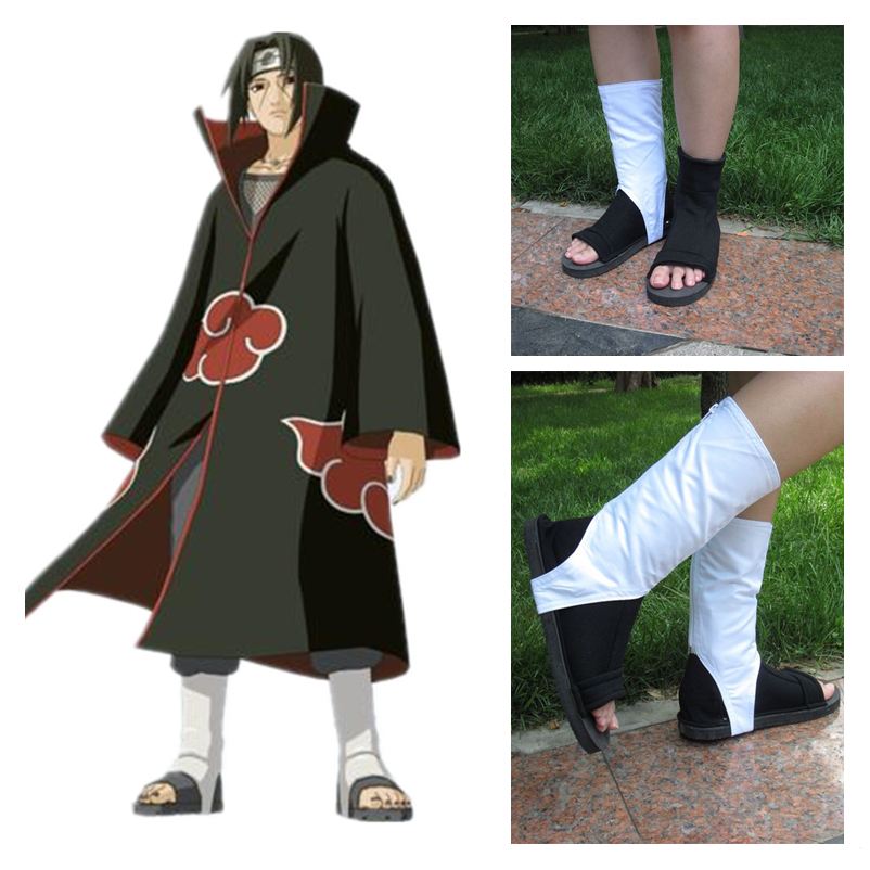 Naruto Cosplay Zapatos Akatsuki Nanja Disfraz De Navidad Halloween ...