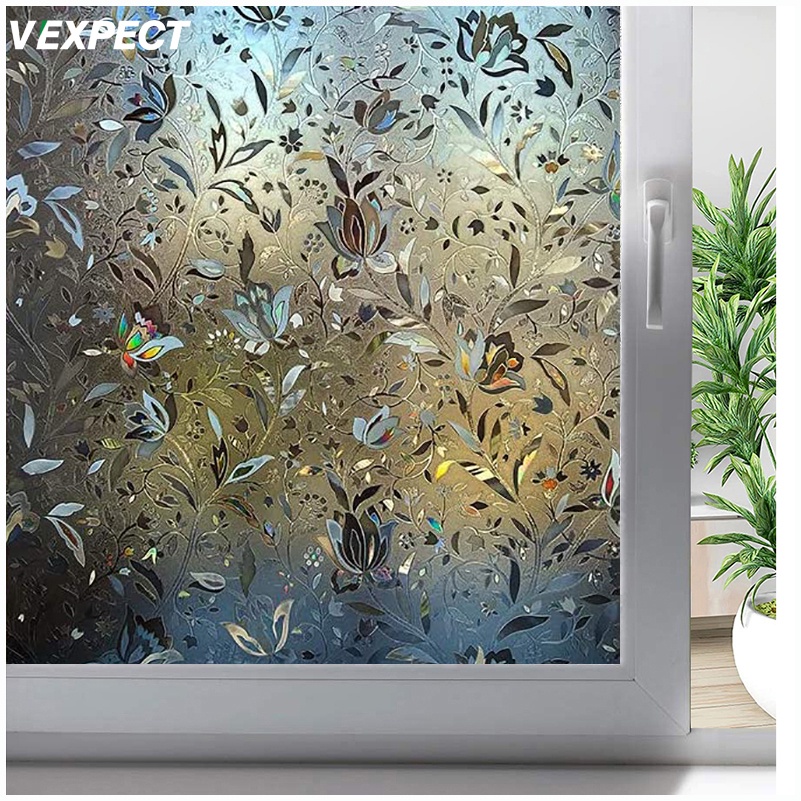 3D Vinilo para Ventanas Translucido Privacidad Vinilo Cristal Pegatina ...