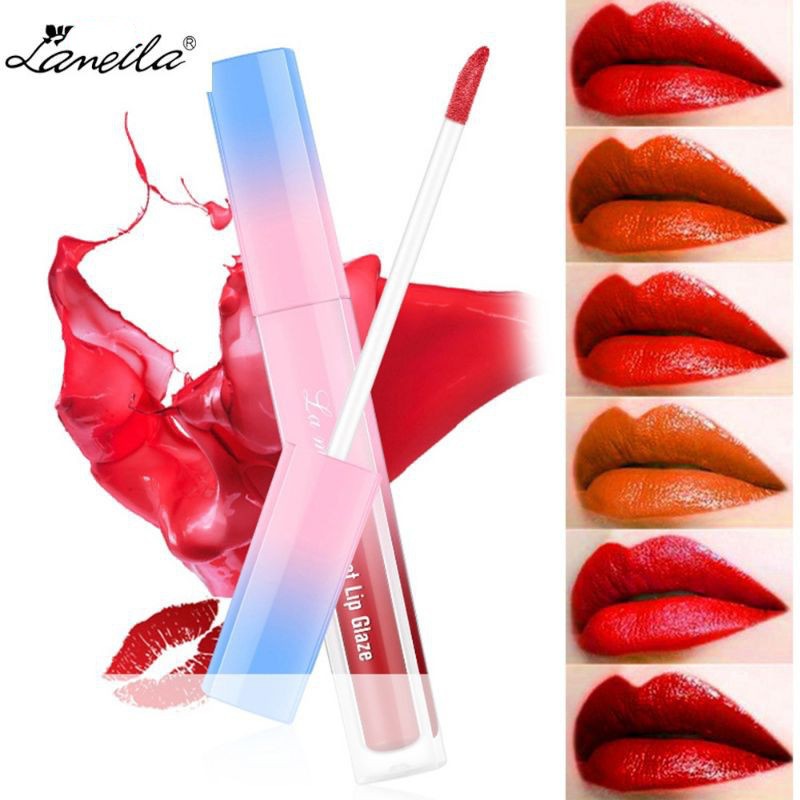 Lameila 1011pink BLUEPINK VELVET Lip GLAZE - lápiz labial - lápiz ...