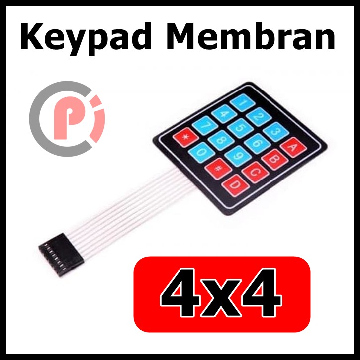 Teclado De Membrana 4x4 Matrix Arduino 4x4x4 Botón Teclado Entrada