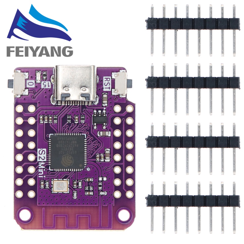 ESP32 S2 Mini V1.0.0-Placa LOLIN WIFI IOT Basada ESP32-S2FN4R2 S2 4MB FLASH 2MB PSRAM ...