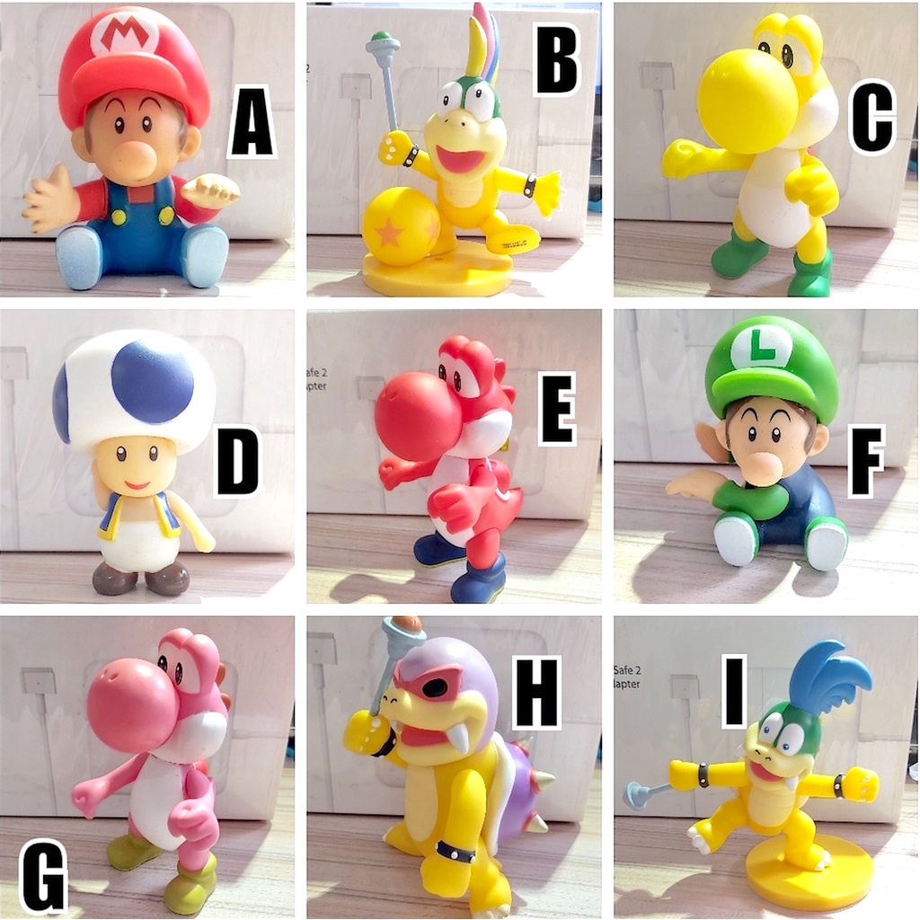 Vender En Unidades cake Topper/Figuras Miniatura MARIO BROSS LUIGI ...