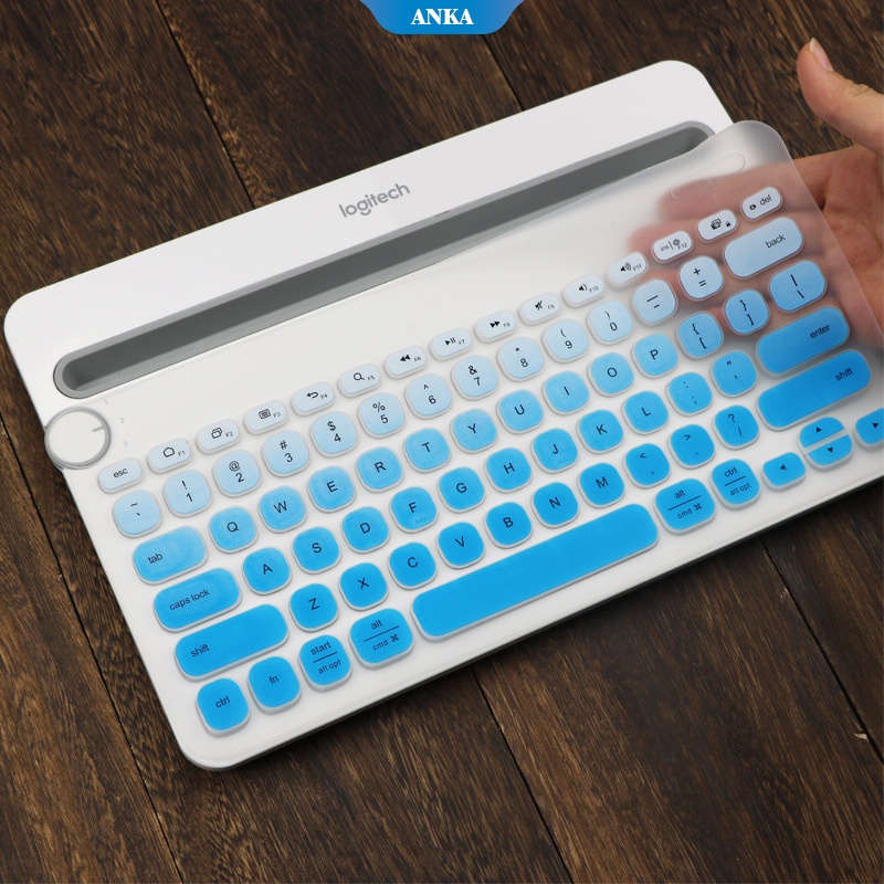 Logitech K380 teclado Bluetooth color portátil teclado de silicona K480 ...