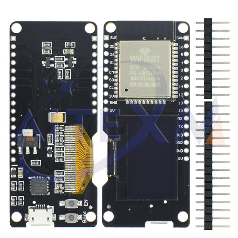 ESP32 OLED Placa De Desarrollo WiFi Módulo Bluetooth 0.96 Pantalla Dual 2.4GHz Inalámbrico Para ...