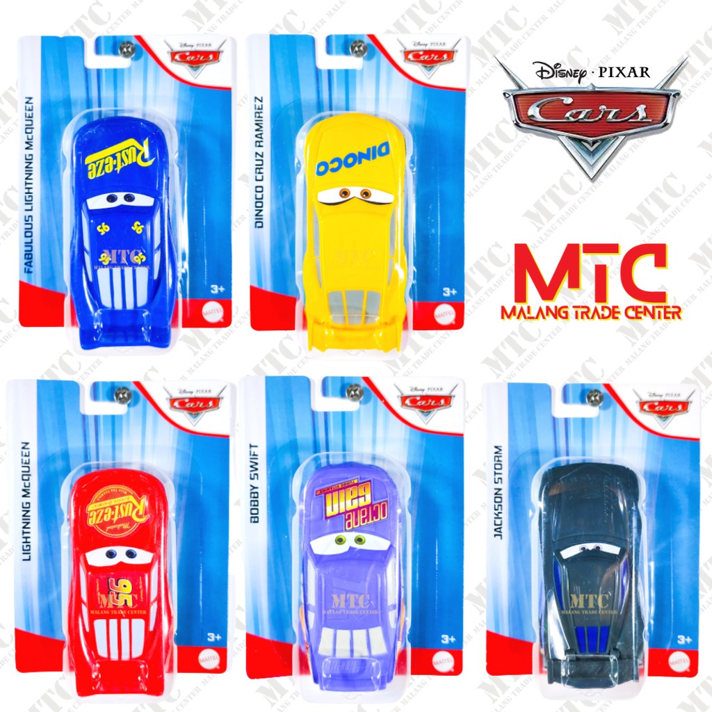 Disney Pixar Cars Original Mattel-Rayo McQueen-Dinoco Cruz Ramírez ...