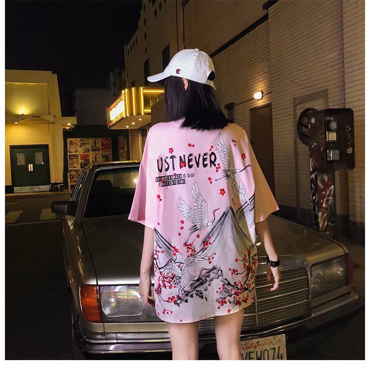 Conjunto De Pareja Más Tamaño S-2XL Hip Hop Verano Oversize Impreso ...