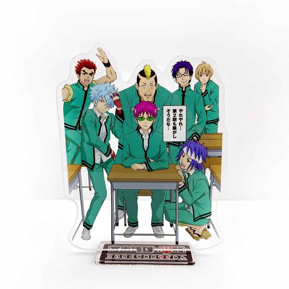 Saiki Kusuo Nendou Kaidou Kuboyasu Teruhashi Soporte Acrílico Figura ...